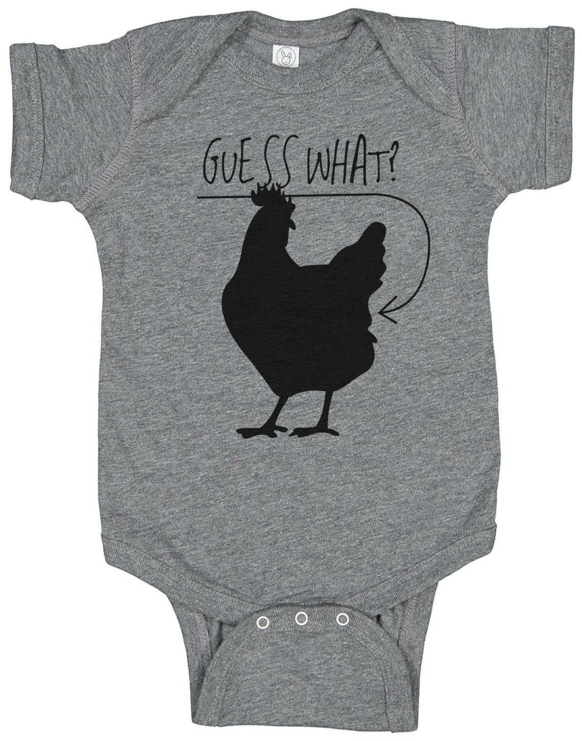 LuvlyGuess What Chicken Baby One Piece, New Born, Baby Shower Gift, New ...