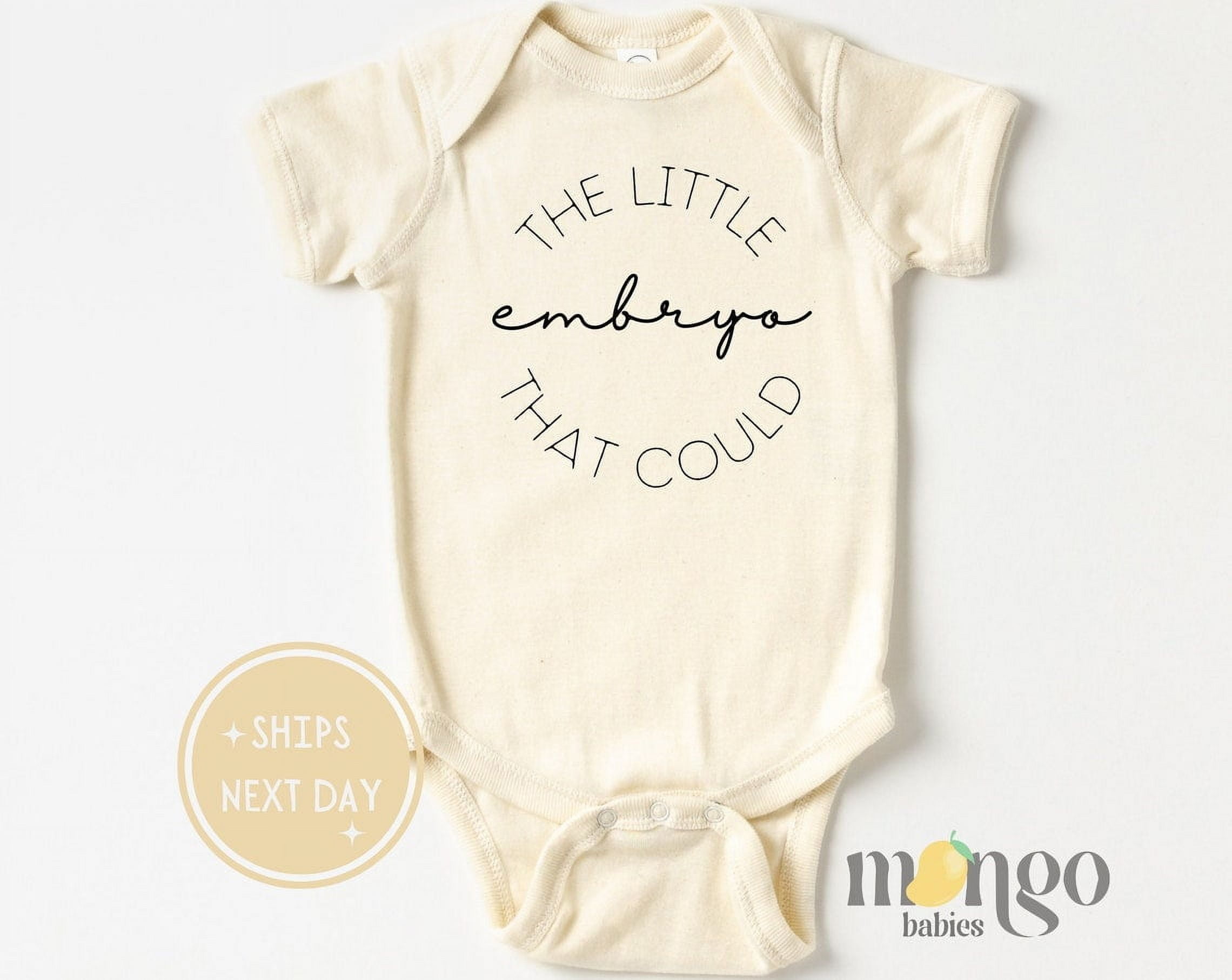 LuvlyIvf Baby Onesies® Brand Baby Announcement Cute Baby Shower Gift ...