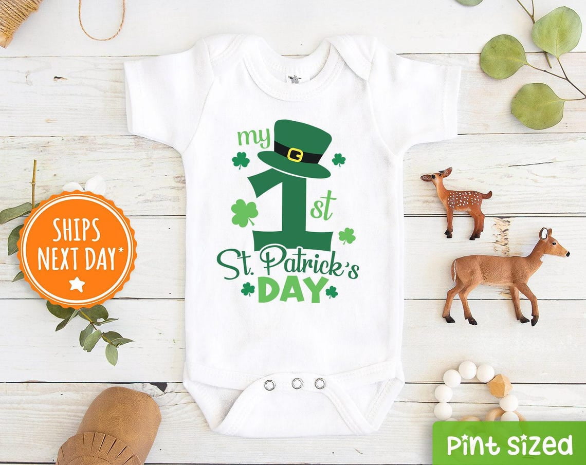 LuvlyMy 1St St Patricks Day Baby - My First Baby - Cute St Patrick'S ...