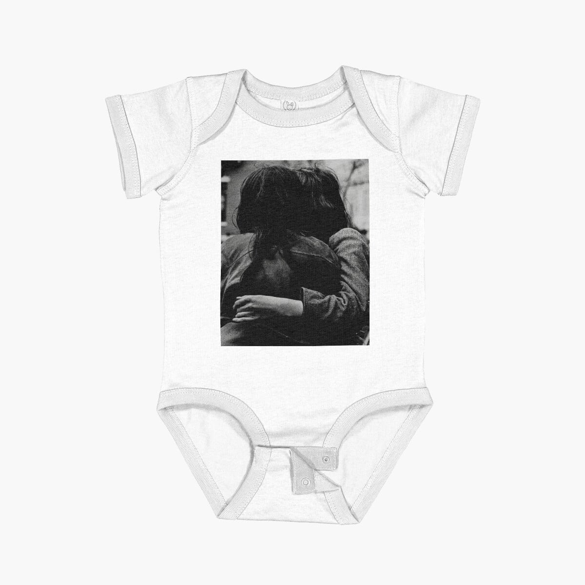 LuvlyNew York City Hippies Hug Short Sleeve Baby One-Piece, New Born ...