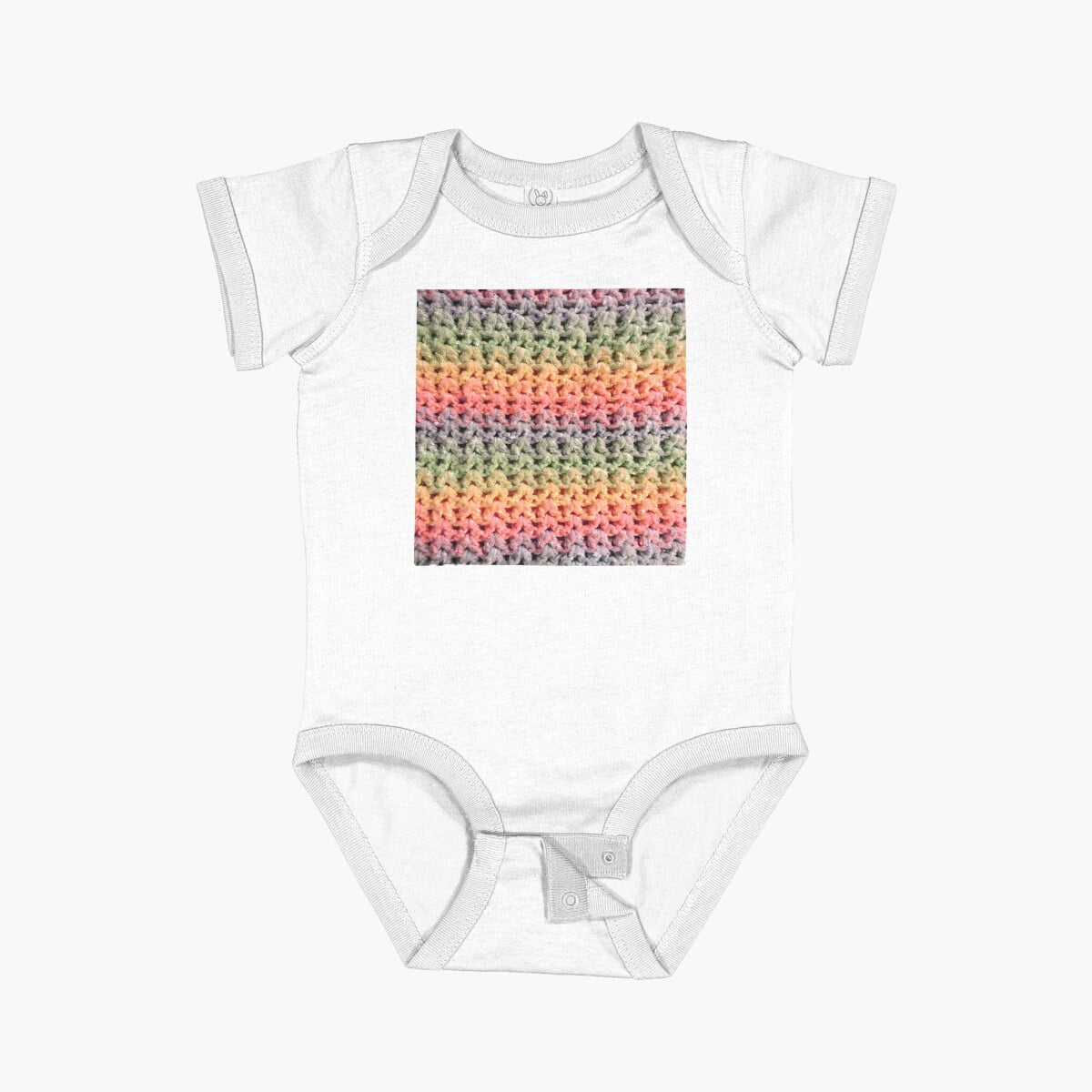 LuvlyPattern Rainbow Pastel Knit Wool Yarn Crochet Tricot Magical ...