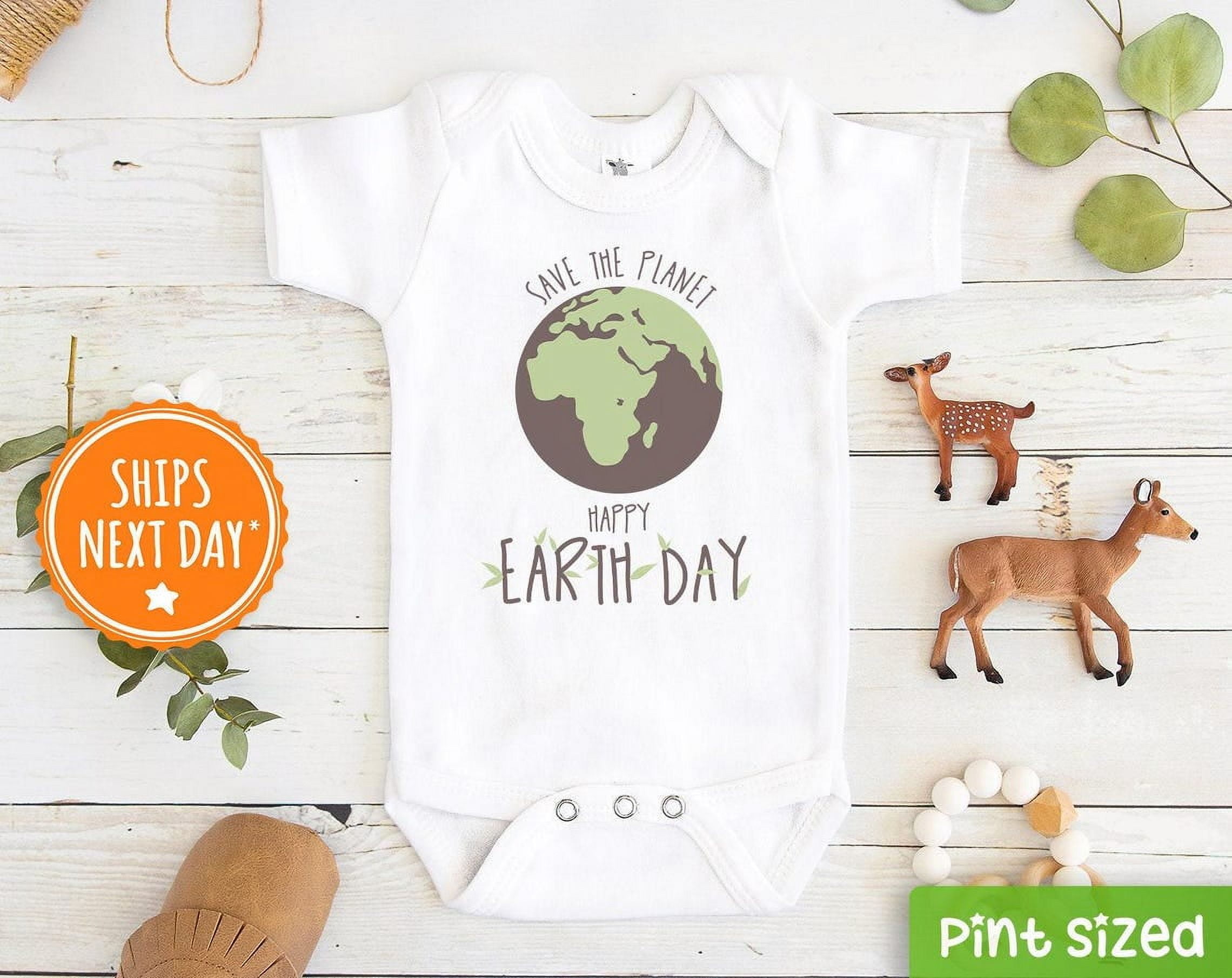 LuvlySave The Planet Baby - Happy Earth Day Baby - Mother Earth ...