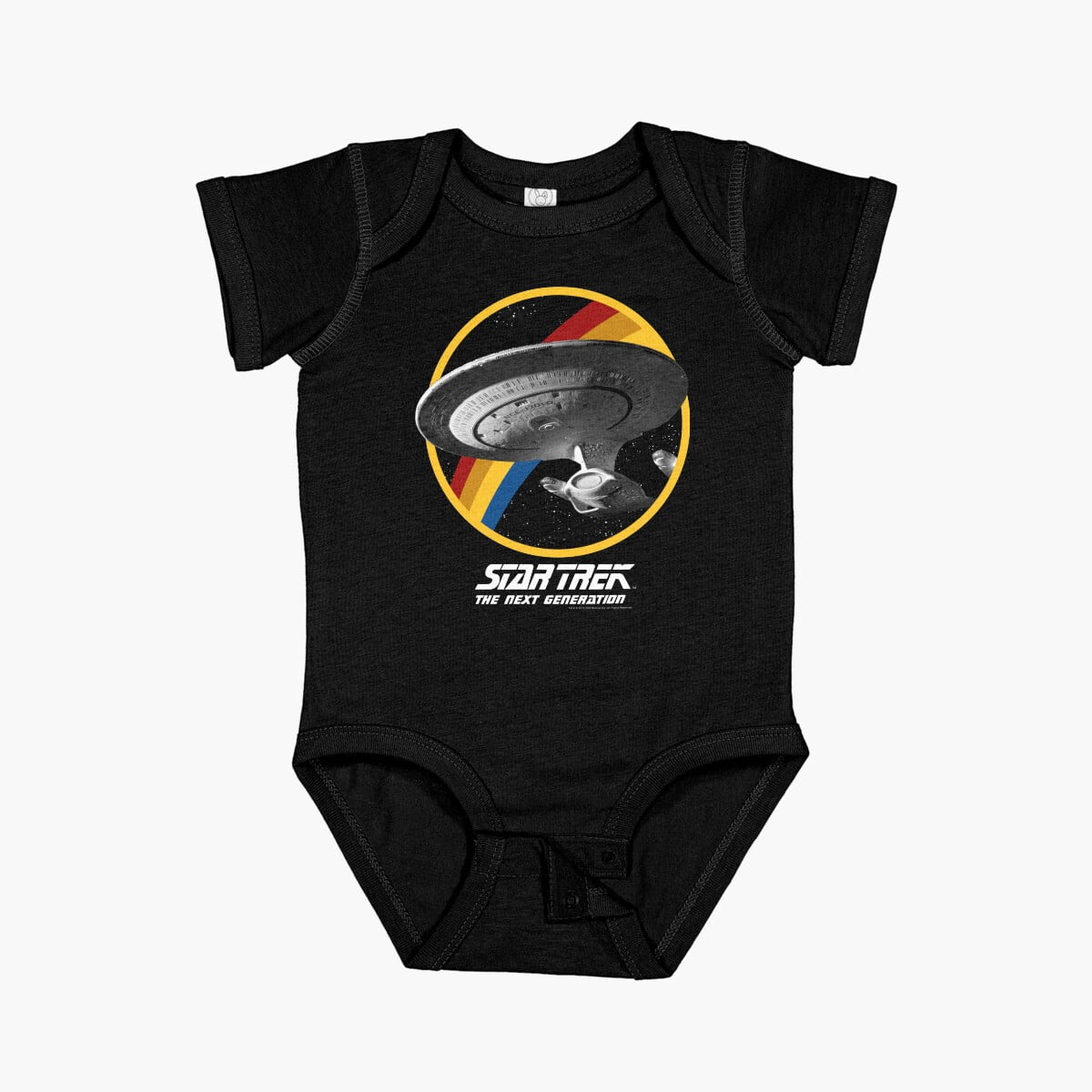 LuvlyStar Trek Next Generation U.S.S. Enterprise Rainbow Portrait Short ...