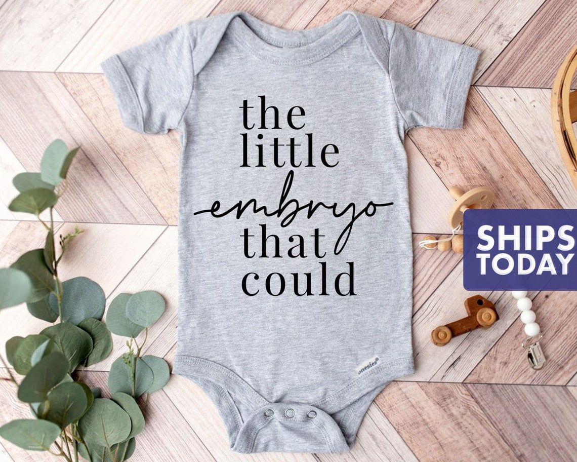 LuvlyThe Little Embryo That Could Ivf Baby - 100% Cotton - Available In ...