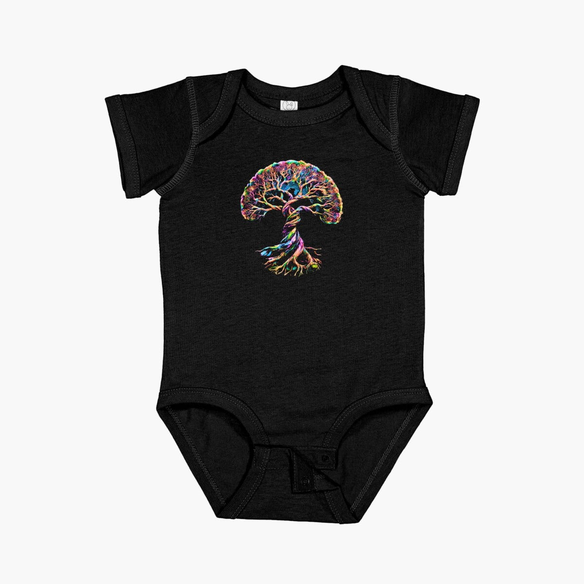 LuvlyTree Olife ~ Twisted Roots Short Sleeve Baby One-Piece, New Born ...