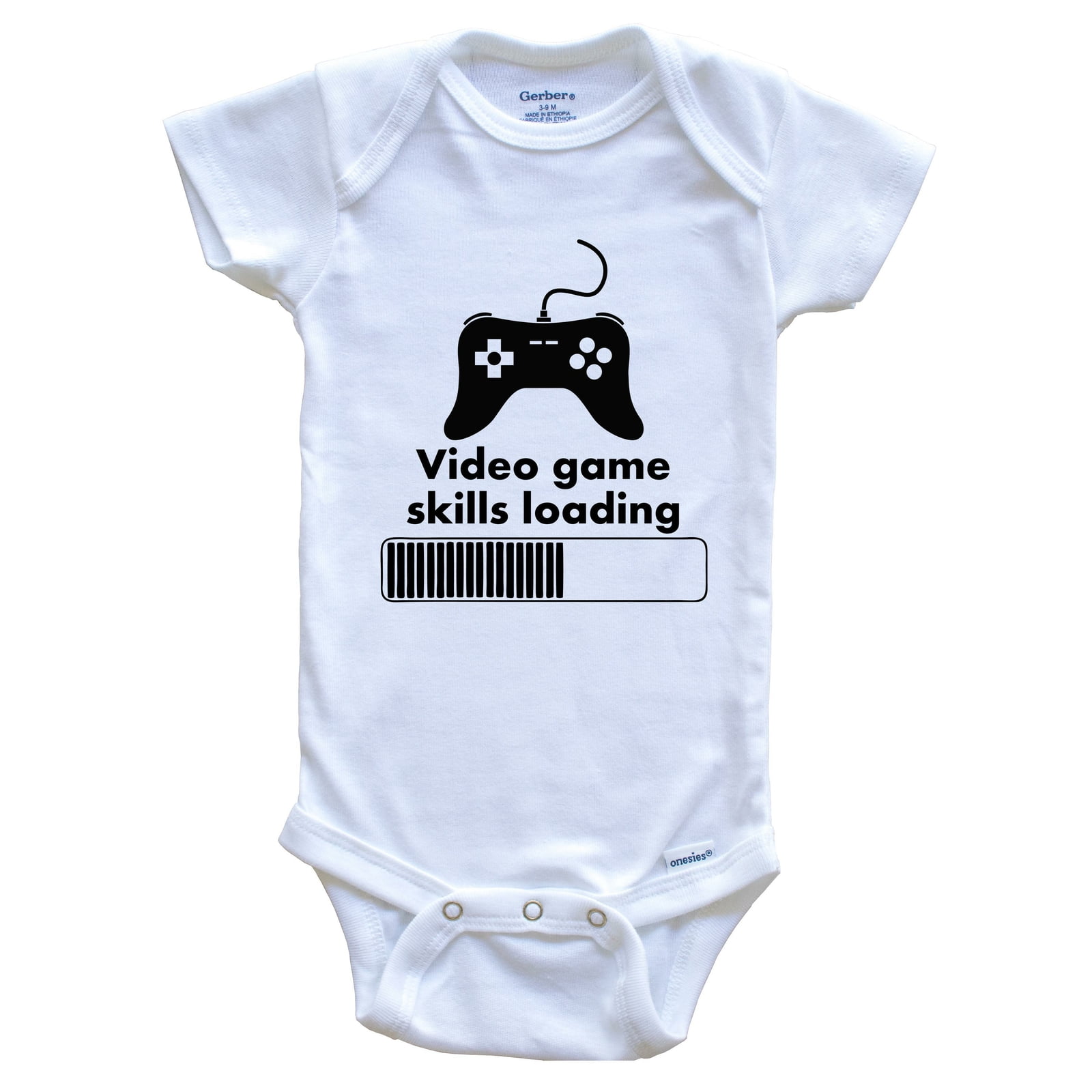 LuvlyVideo Games Bodysuit - Video Game Skills Loading Funny Bodysuit ...