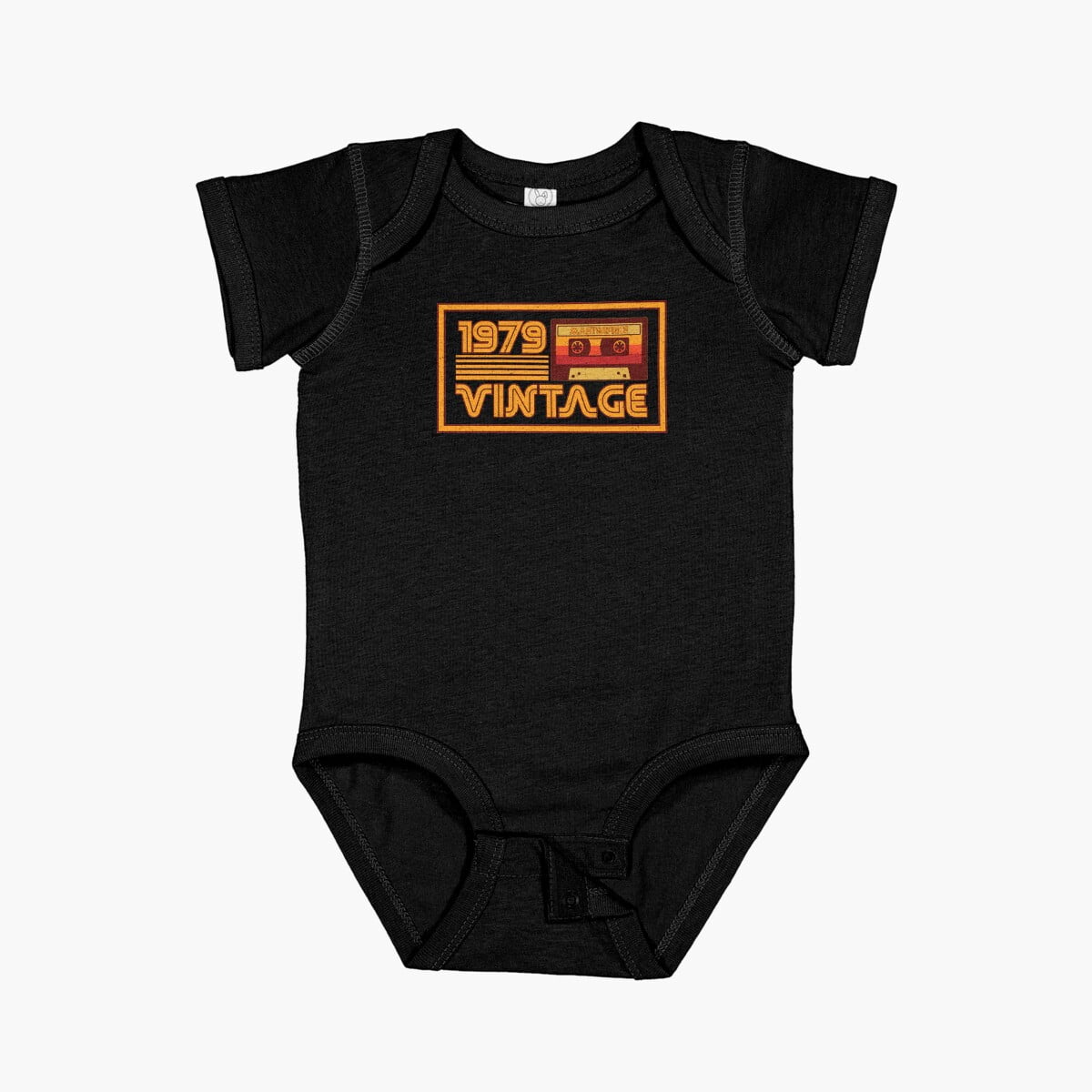 LuvlyVintage Retro 1979 Masterpiece - Cette Tape Short Sleeve Baby One ...