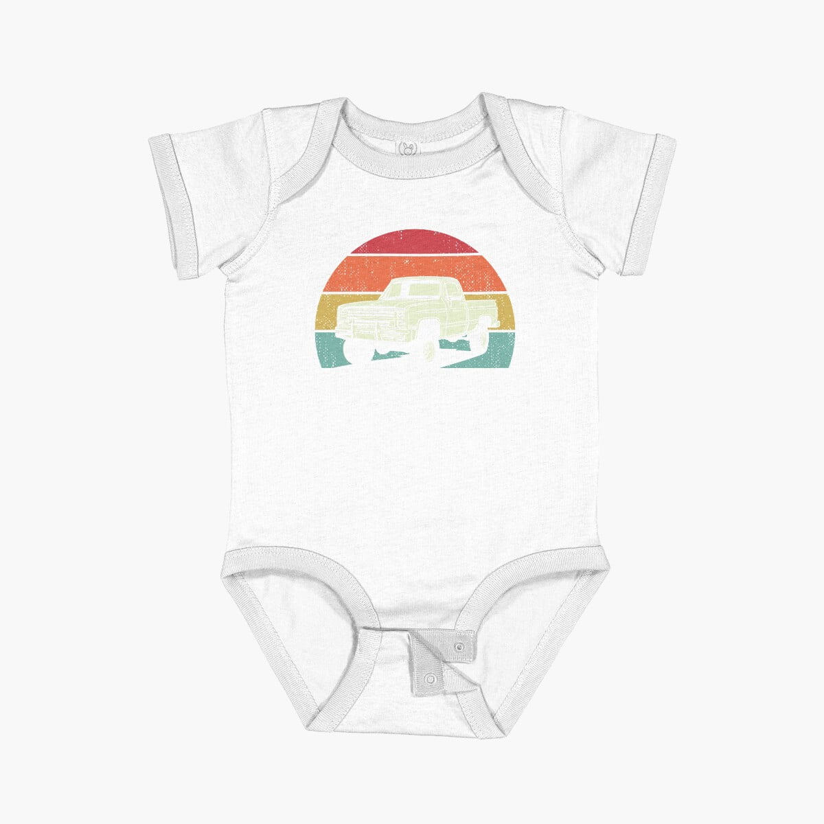 LuvlyVintage Squarebody Truck Clic Square Body Pickup Short Sleeve Baby ...
