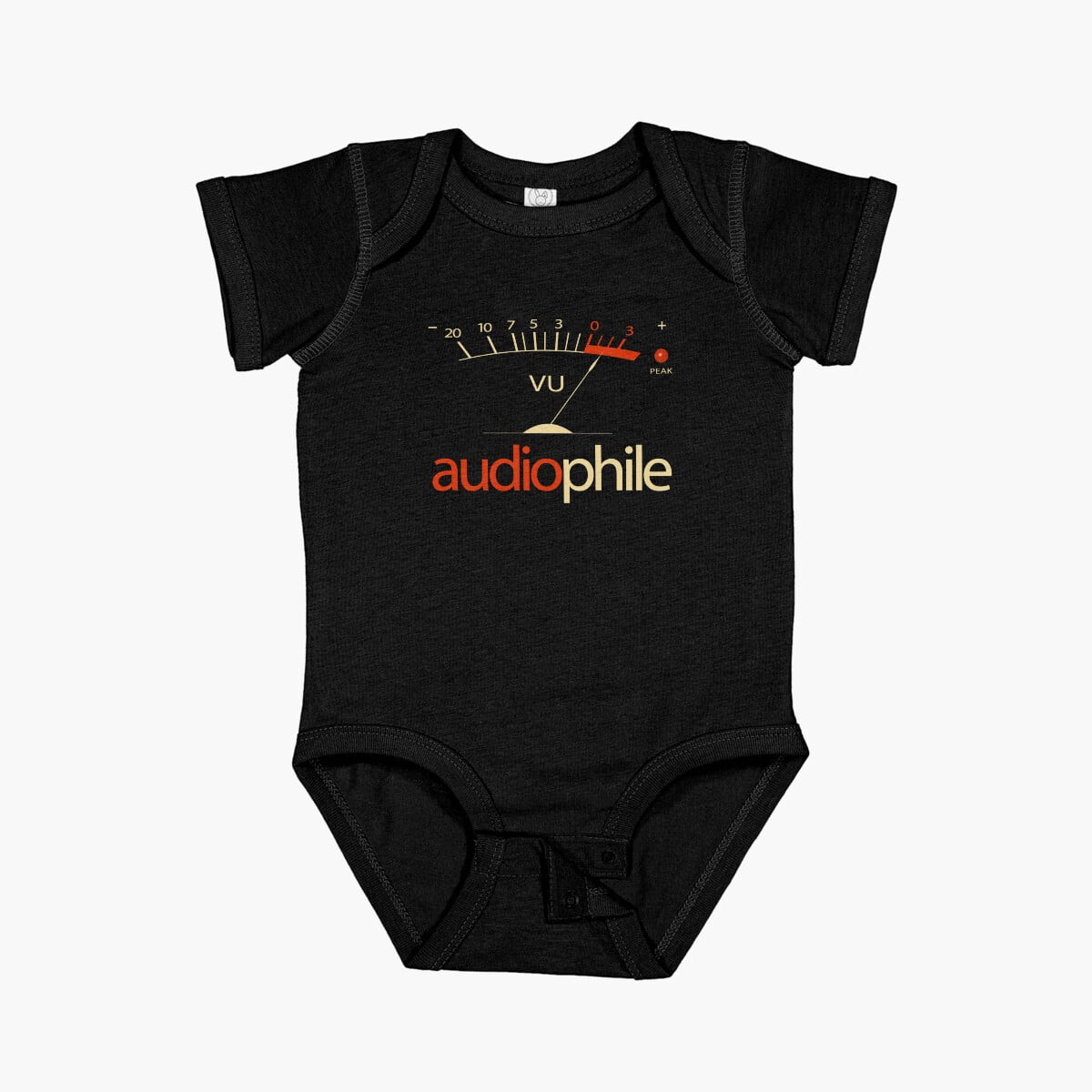 LuvlyVu Meter Hi-Fi Vintage Stereo Audiophile Short Sleeve Baby One ...
