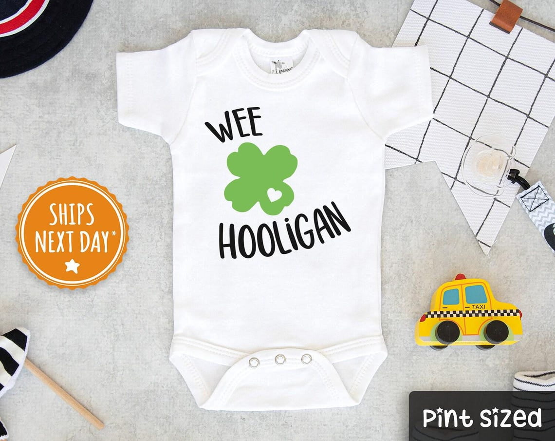 LuvlyWee Little Hooligan Kids Shirt - St. Patrick'S Day Toddler Shirt ...