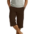 Luvrsol Men’s Cargo Shorts Multi-Pocket Twill Durable Work Utility ...