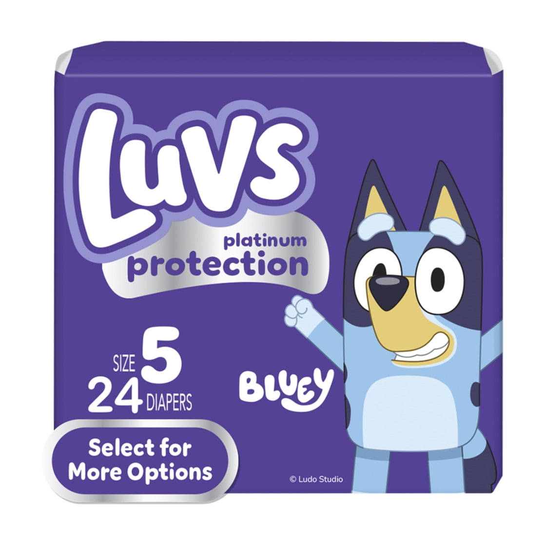 Luvs Platinum Protection Baby Diapers Size 5, 24 Count (Select for More ...