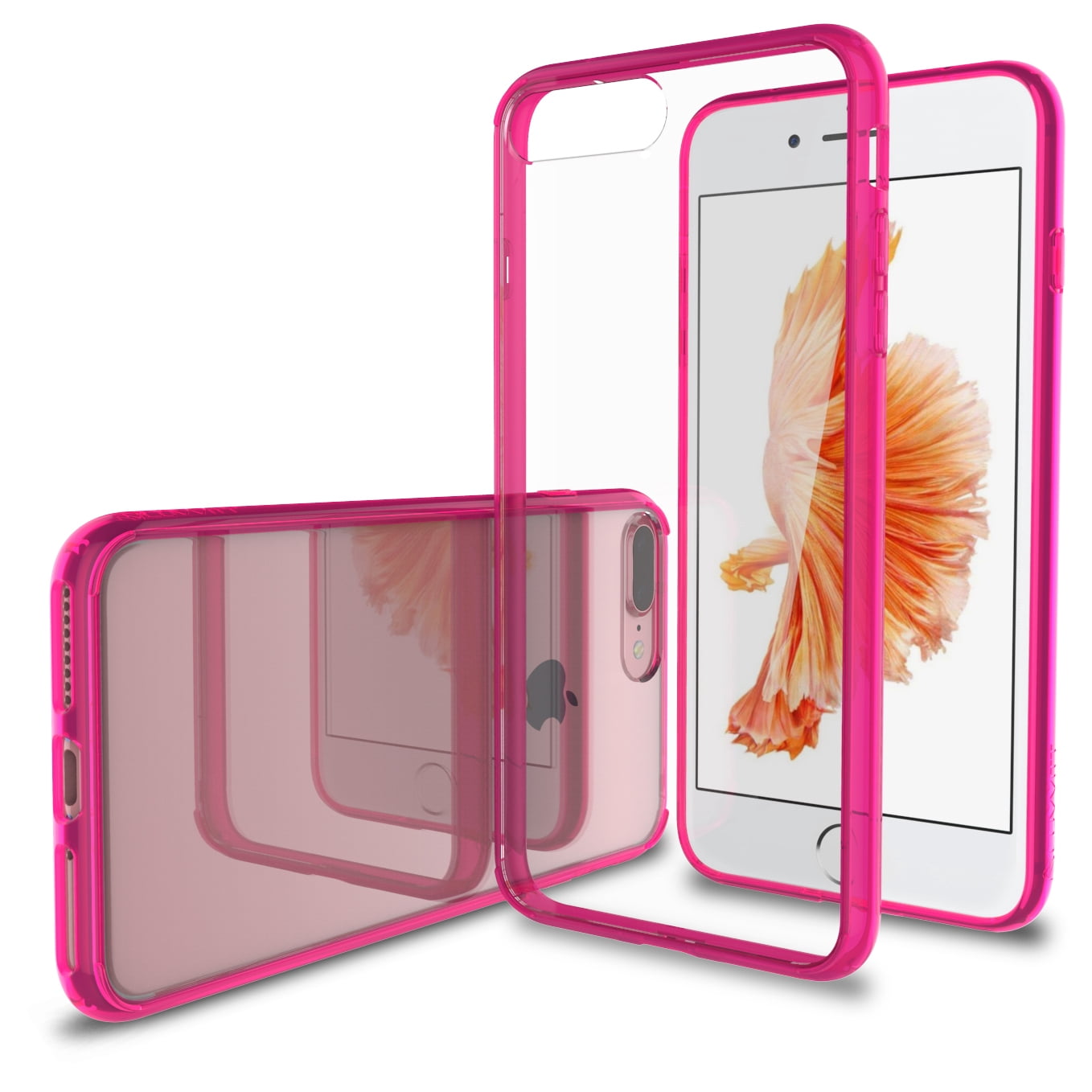 Luvvitt Clear View Hybrid Case for iPhone 7 Plus and 8 Plus ...