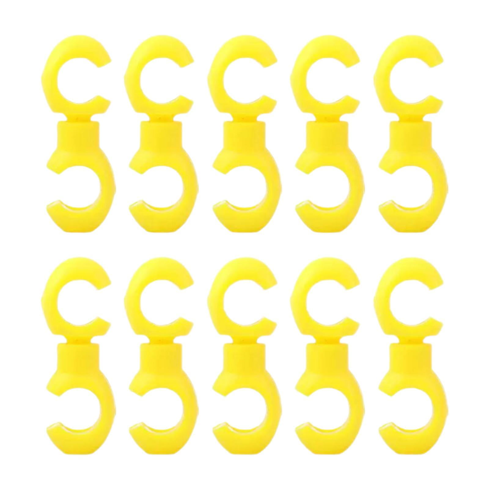 Luwecf 10 Pieces Bike Cable Clasps, Clip Rotatable Maintenance Guide ...