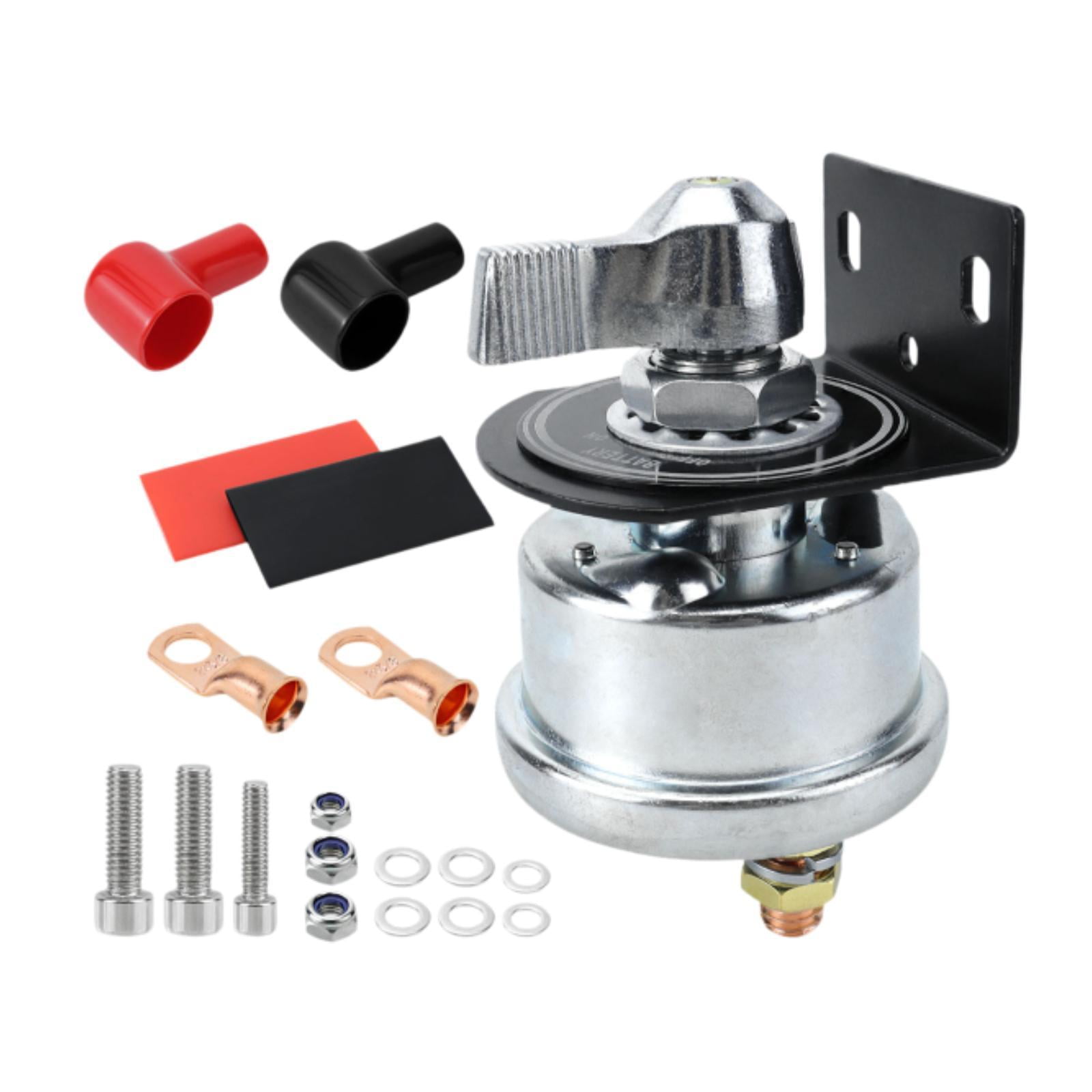 Luwecf 12V Battery Disconnect Switch Battery Cut Off Switch for Car ...