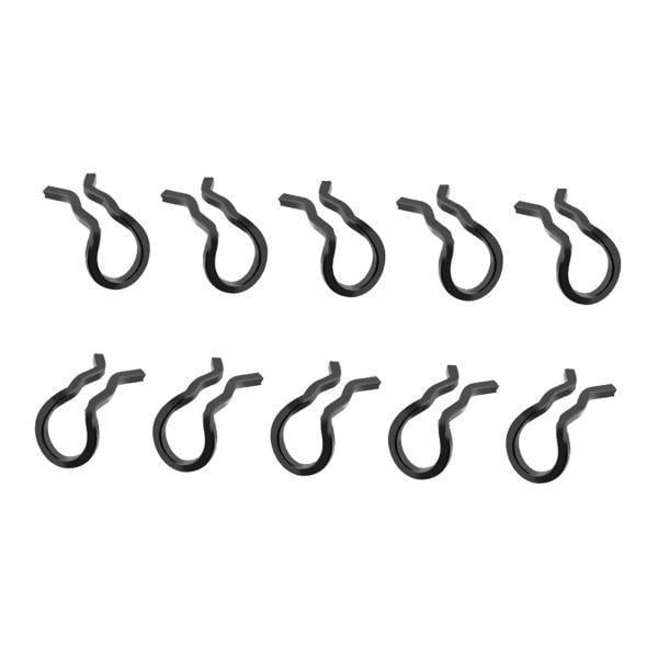 Luwecf 5x10 Pieces Retaining Spring Clips Portable Fixing Snap Spring ...