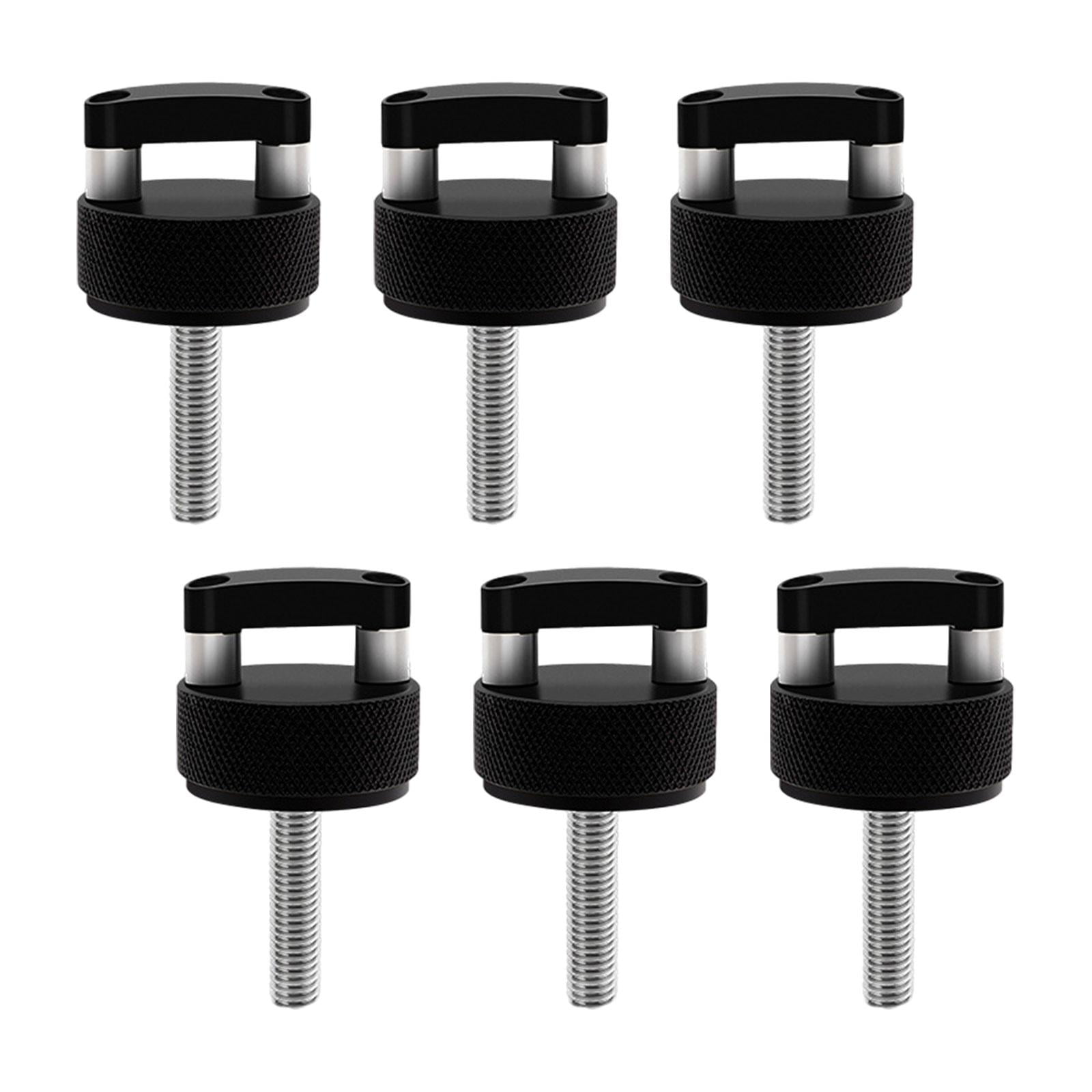 Luwecf 6 Pieces Quick Release Thumb Screws Replace Practical D Circle ...