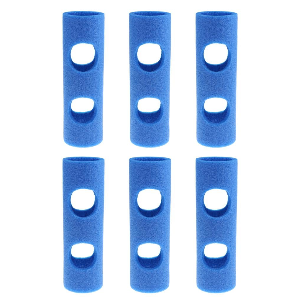 Luwecf 6pcs Pool Swim Noodles Holed Connector Aids Woggle 2-Hole Toy ...