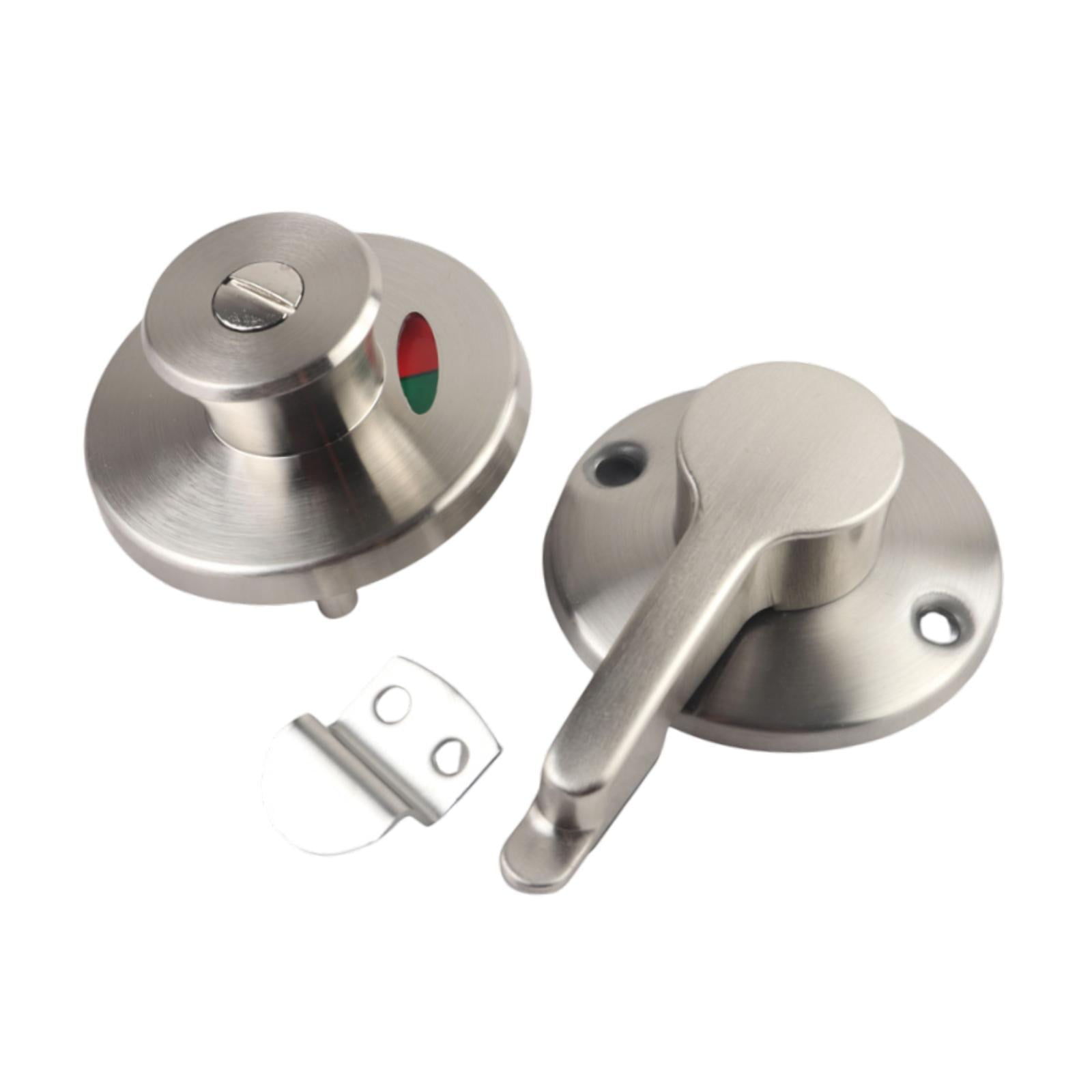 Luwecf Bathroom Door Lock Dead Bolt Privacy Door Lock for Hotel Men ...