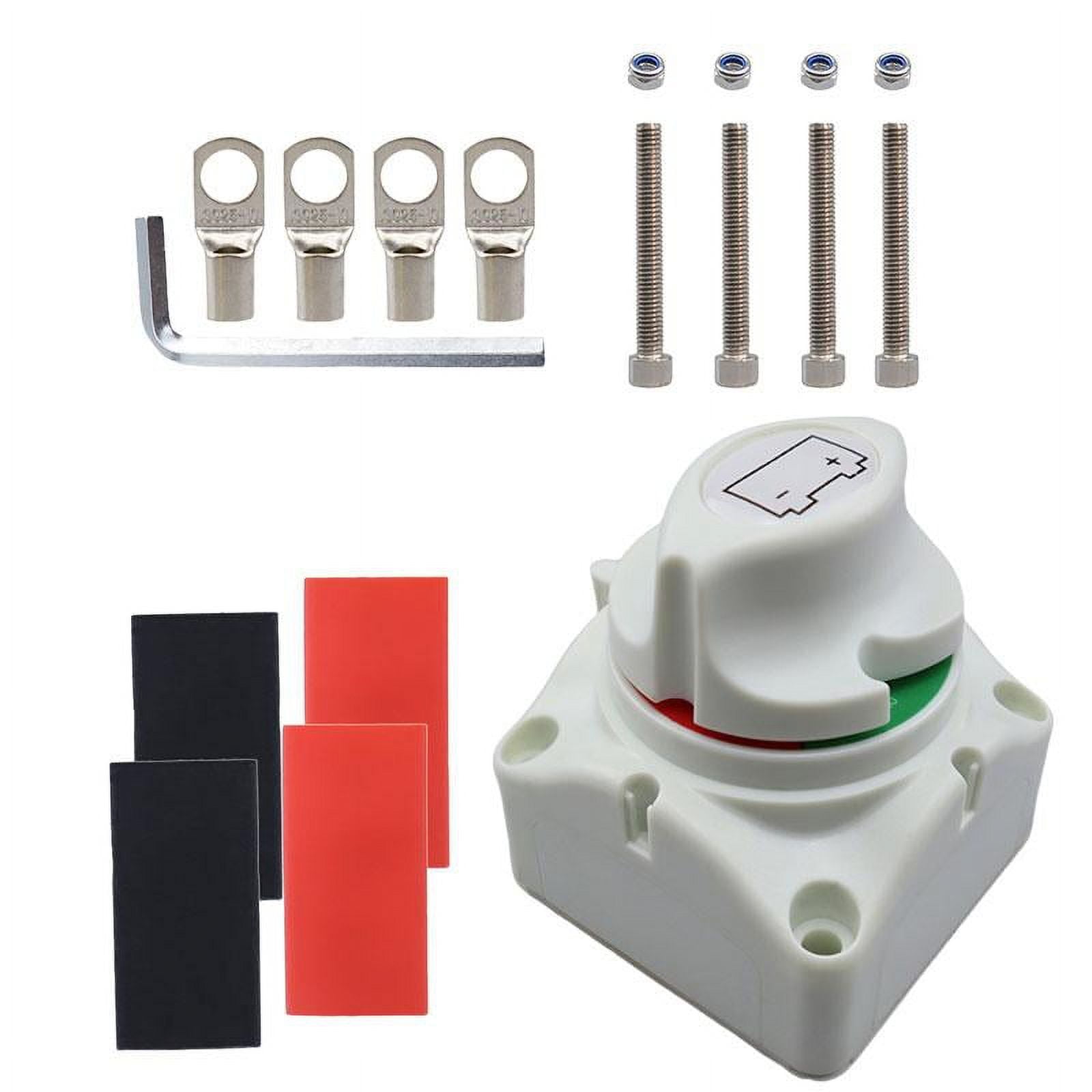 Luwecf Battery Power Switch Battery Isolator Switch Heavy Duty Parts ...