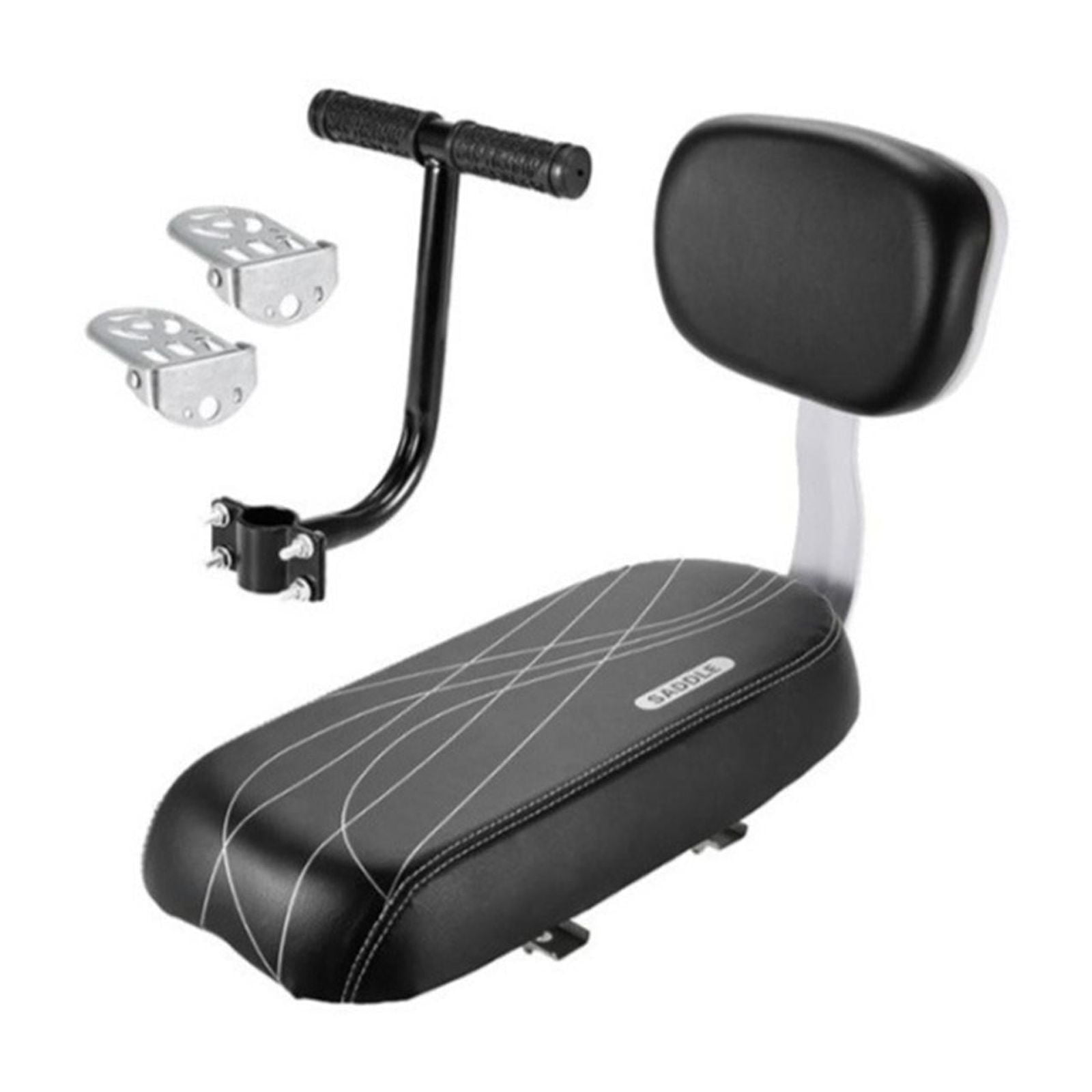 Luwecf Bicycle Rear Back Seat Cushion Bike Back Seat Bike Passenger ...