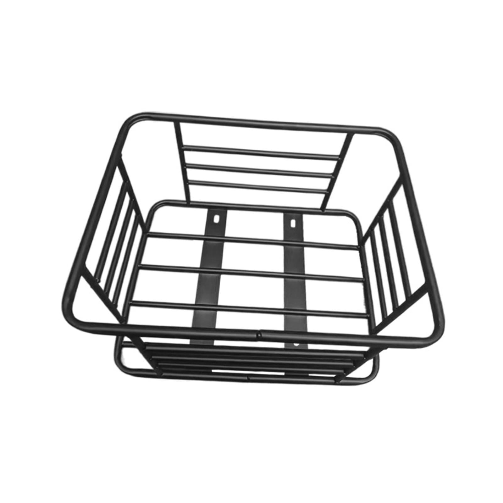 Luwecf Bike Rear Basket Basket Takeaways Carrier Multifunctional Bike ...