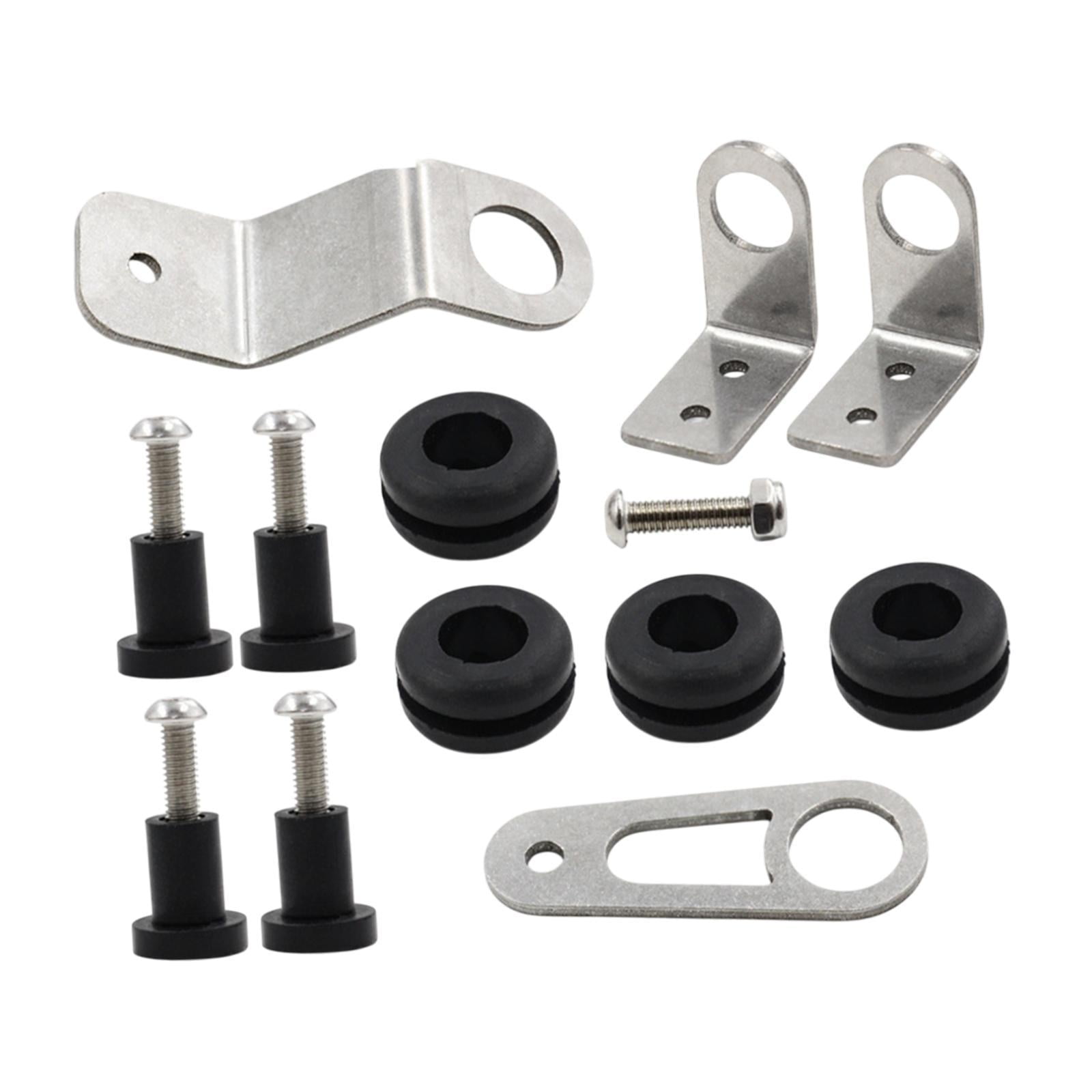 Luwecf Bolt on Radiator Bracket Kit Solid Parts for Honda Civic K ...