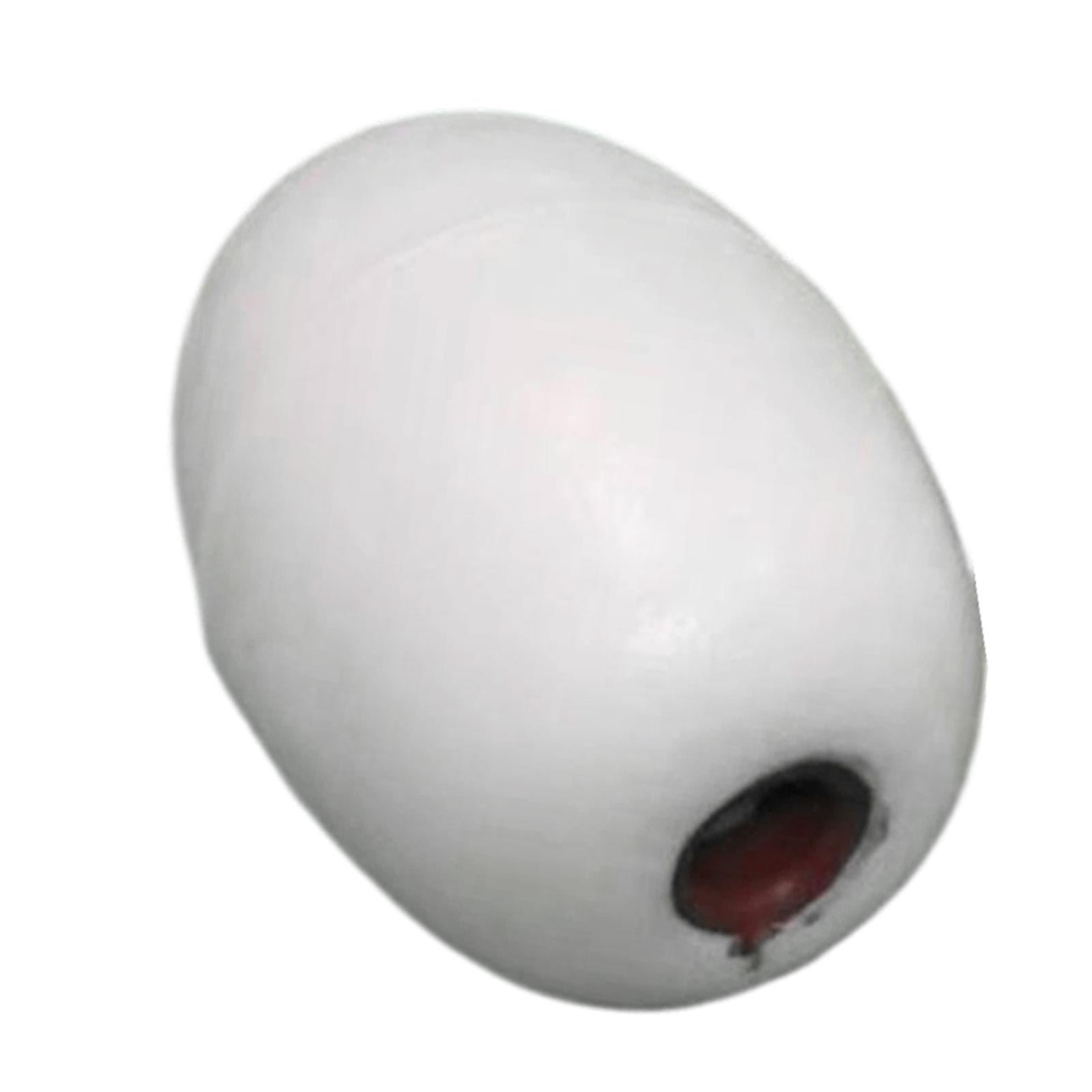 Luwecf Canoe and Kayak Anchor Float Olive Shaped Buoy Ball for Marine Kayaking Dock White ...