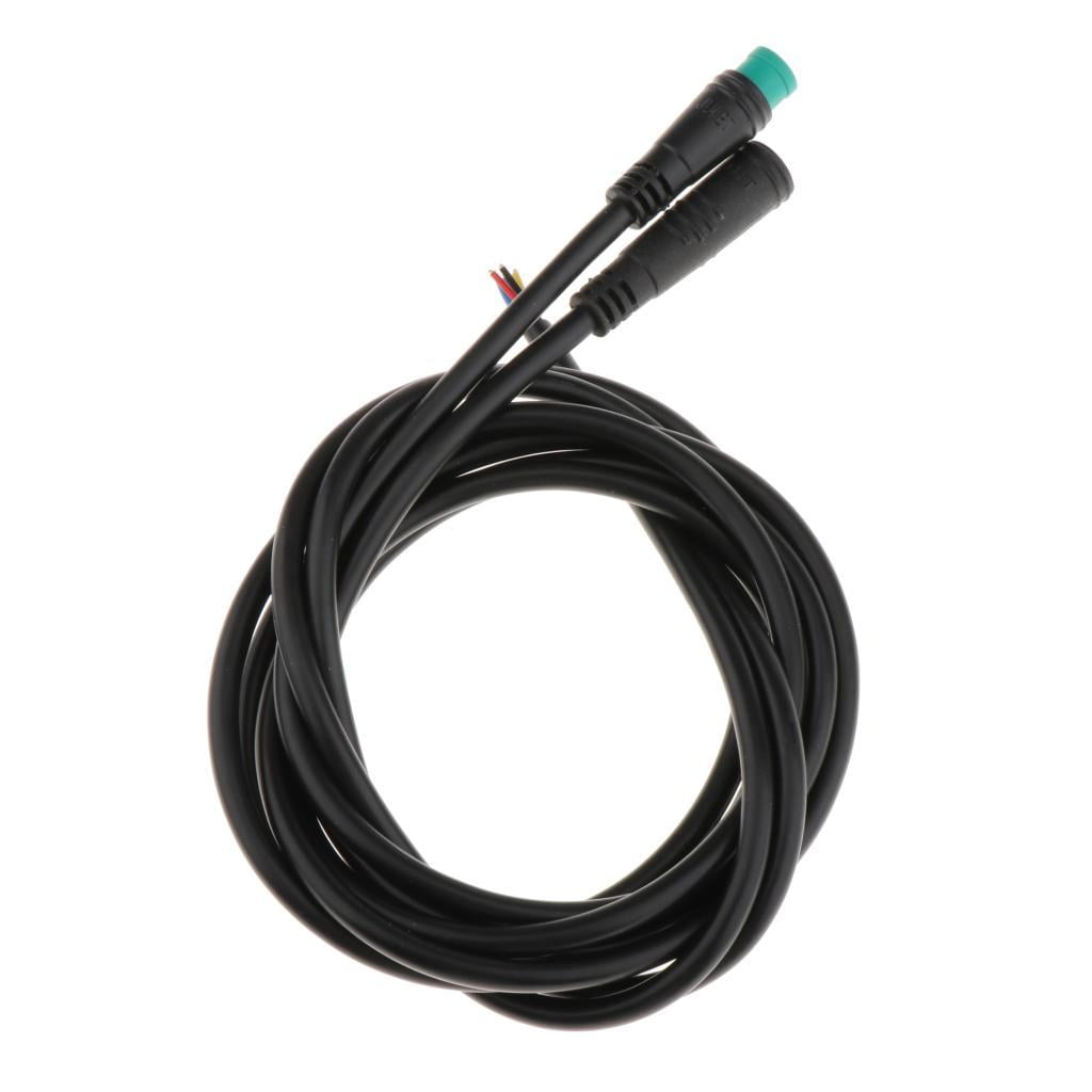 Luwecf Electric Bike Extension Cable Wire 2Pin/3Pin/5Pin/6Pin Plug ...