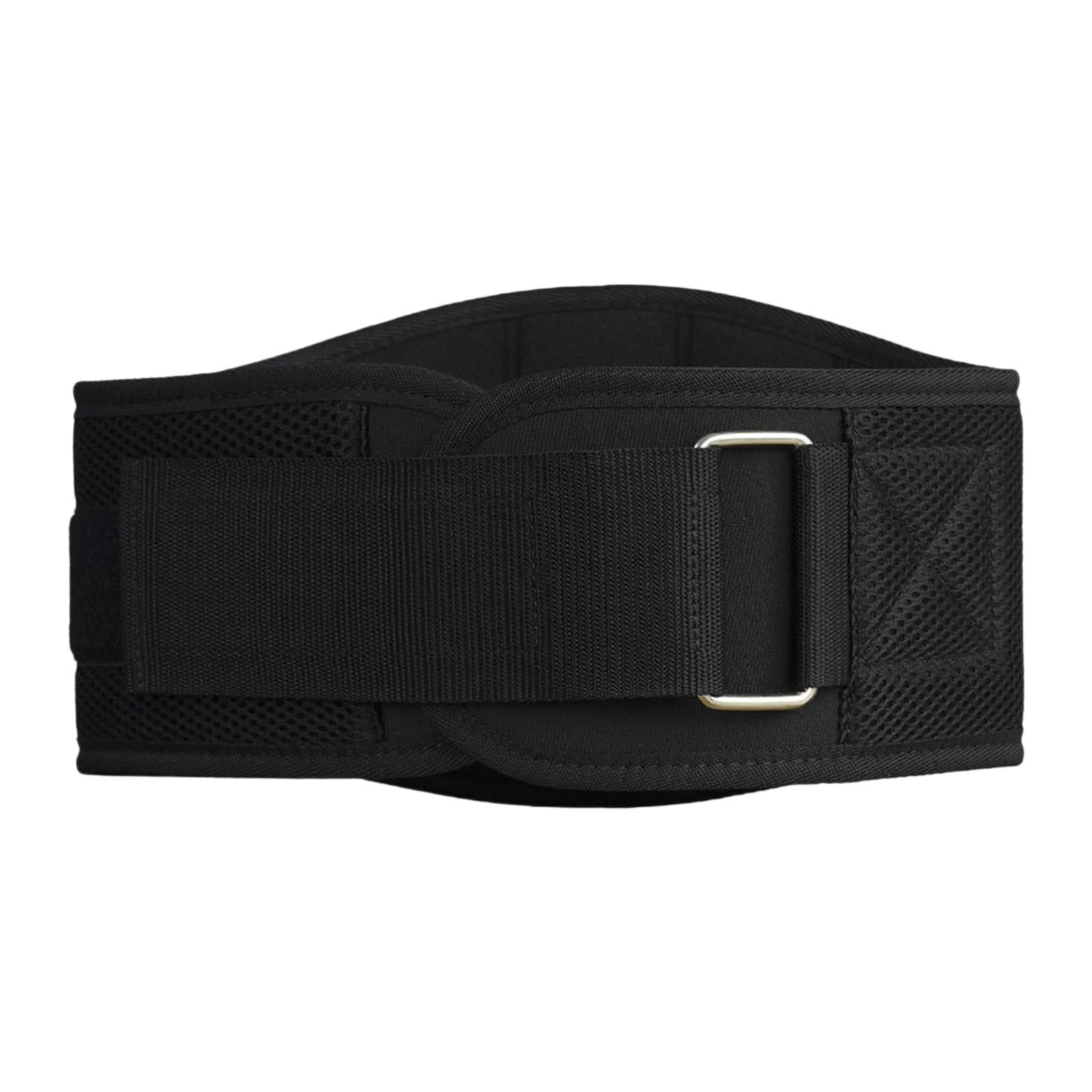 Luwecf Fitness Weight Lifting Belt Lower Back Brace Portable ...