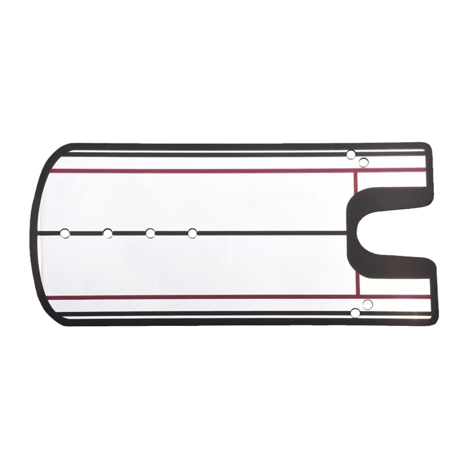 Luwecf Golf Putting Alignment Mirror for Beginners Starters Eye Line ...