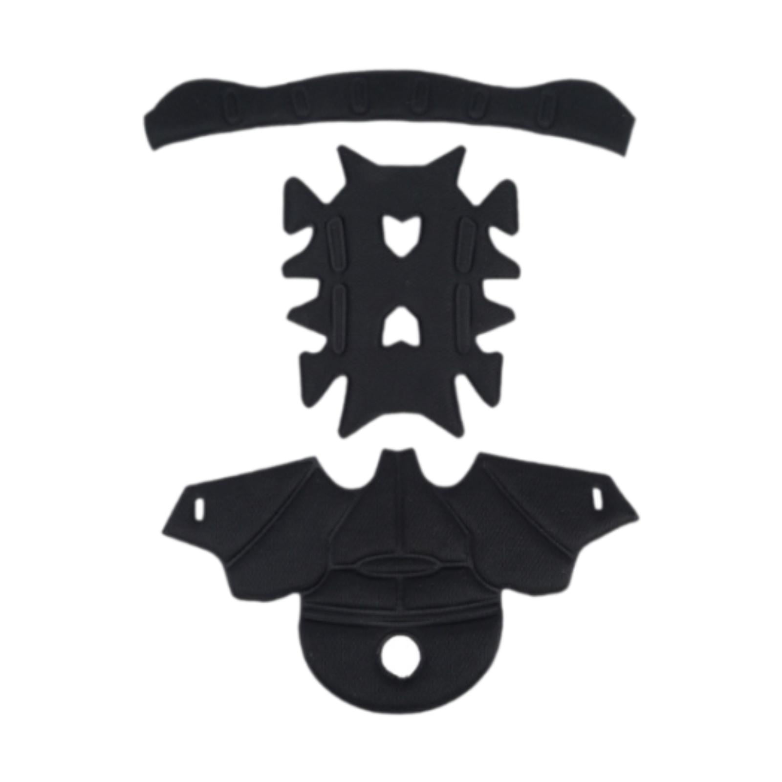 Luwecf Helmet Pads Soft Helmet Padding Kit for Skateboard Road Bikes ...