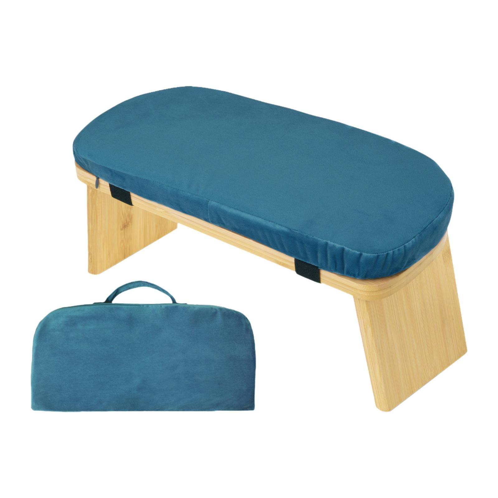Luwecf Meditation Bench Comfort Compact Removable Pillow Anti Slip Hip ...