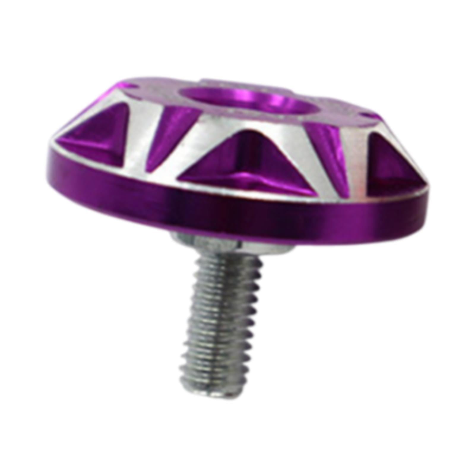 Luwecf Motorcycle Plate Screw Cover Plate Fasteners Screws Caps ...