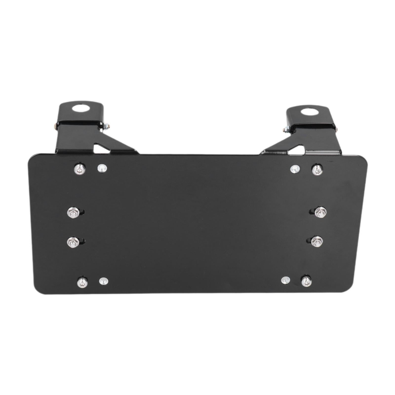 Luwecf Plate Bracket Flip up for Roller Fairlead Black Simple Assembly ...