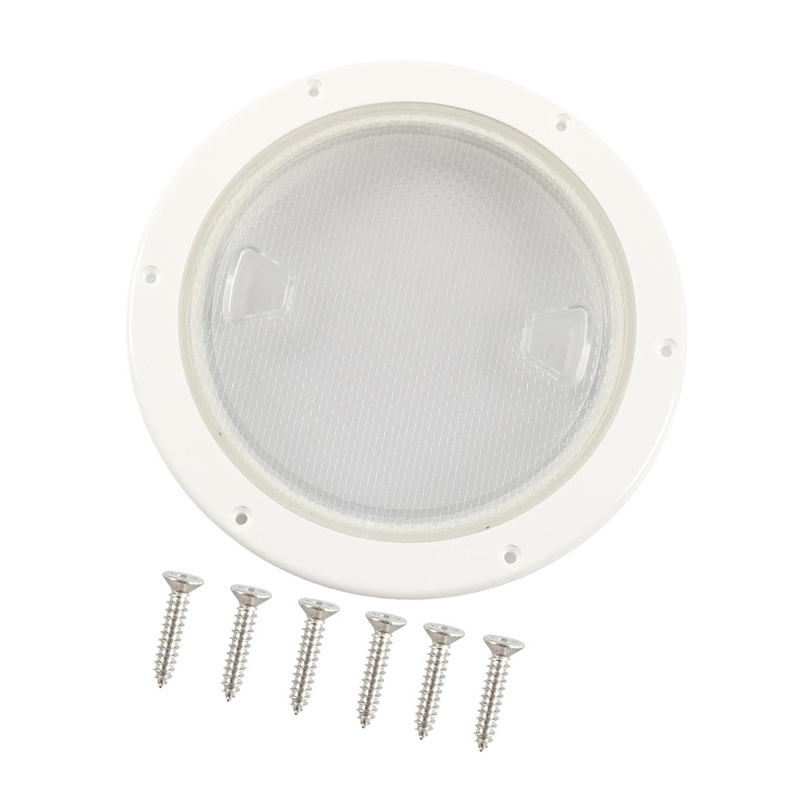 Luwecf Round Boat Hatch Cover Inspection Hatch Deck Plate for Kayaks ...