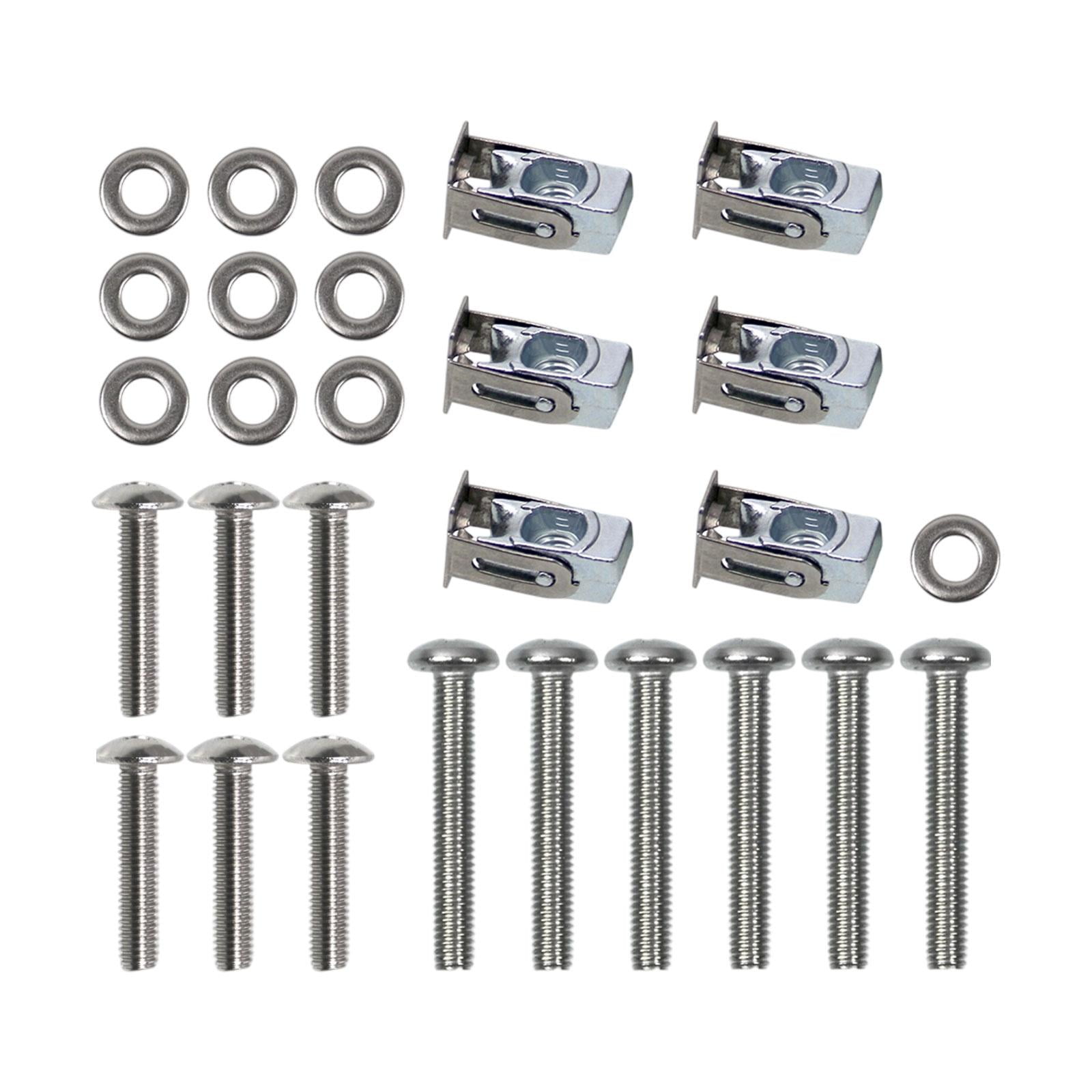 Luwecf Square Angle Hole Adapter Car Door Handle Mount Fittings Metal ...