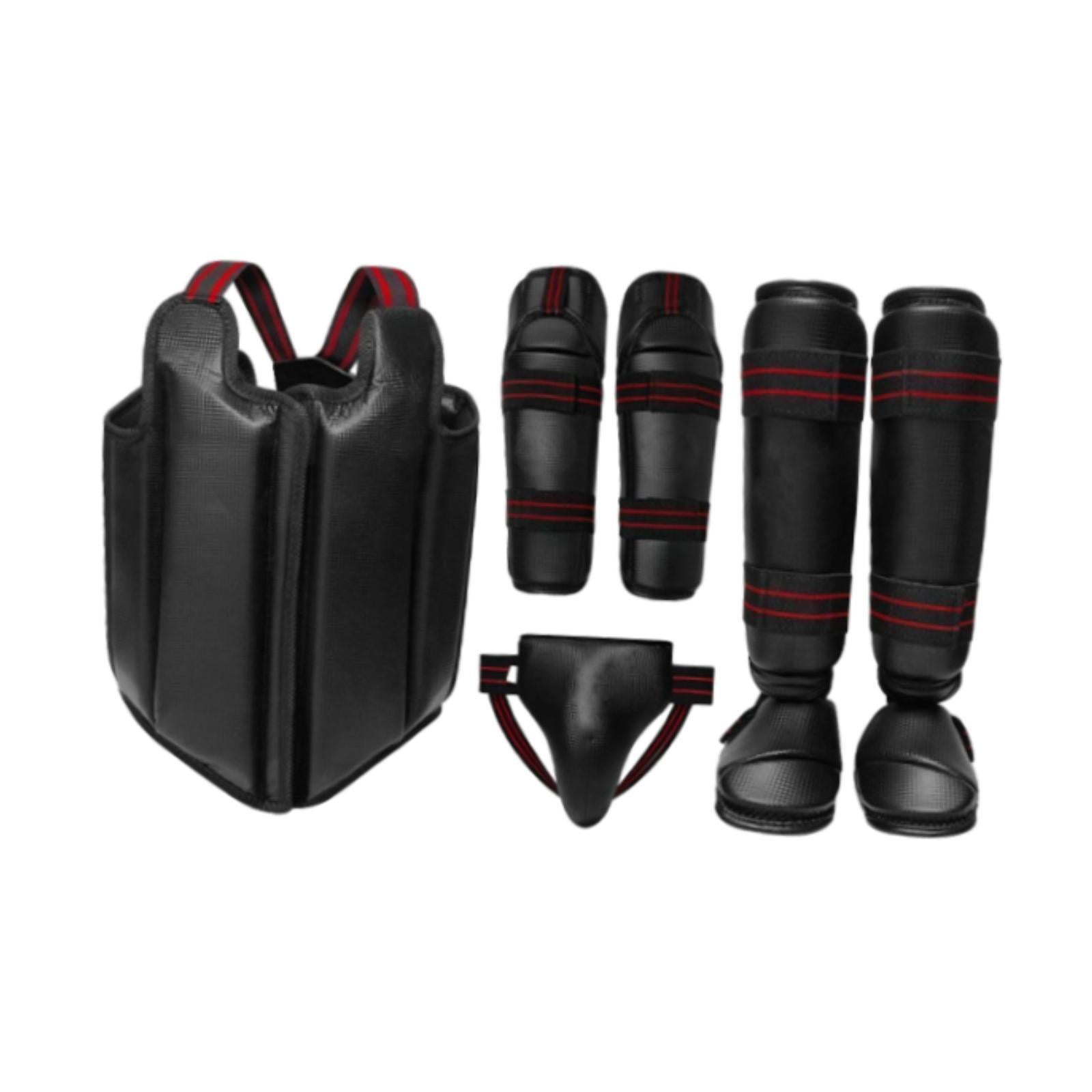 Luwecf Taekwondo Gear Boxing Groin Protector Belly Protection XL ...