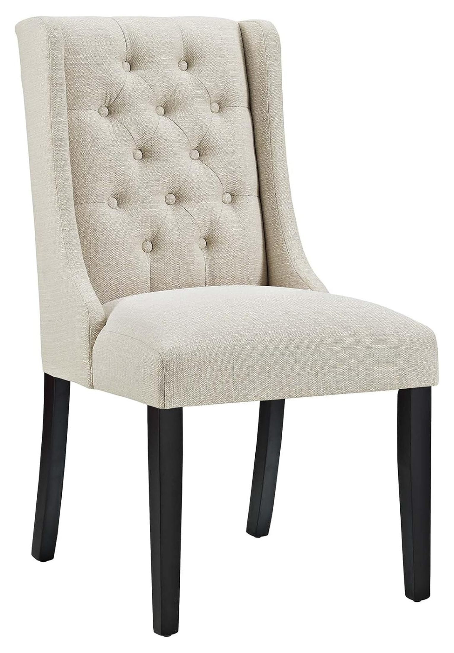 Luwei Baronet Modern Tufted Upholstered Fabric Parsons Kitchen and ...