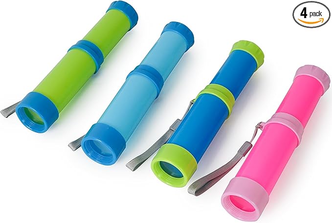 Luwint Pocket Telescope Toy for Kids, 4 Pack Portable Pirate Telescope ...
