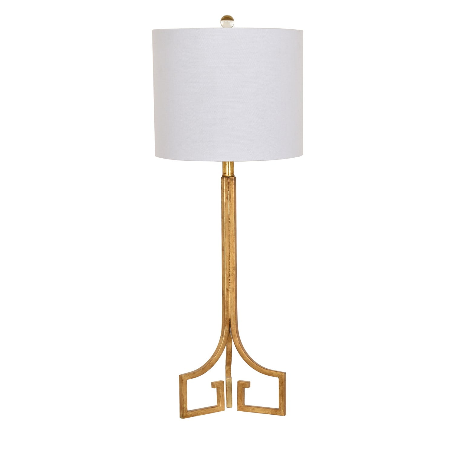 Lux 34-Inch Table Lamp, Golden Leaf - Walmart.com
