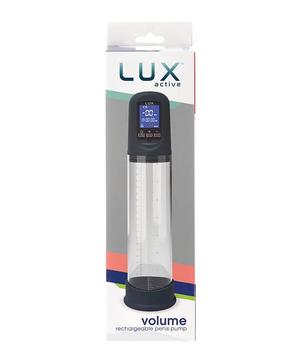 Lux Active Volume Rechargeable Penis Pump - Black - Walmart.com