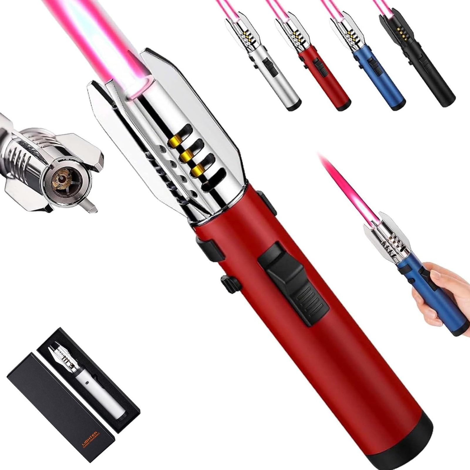 Lux Blaze Lighter, Luxblaze Electric Lighter, Camping Outdoor Windproof ...