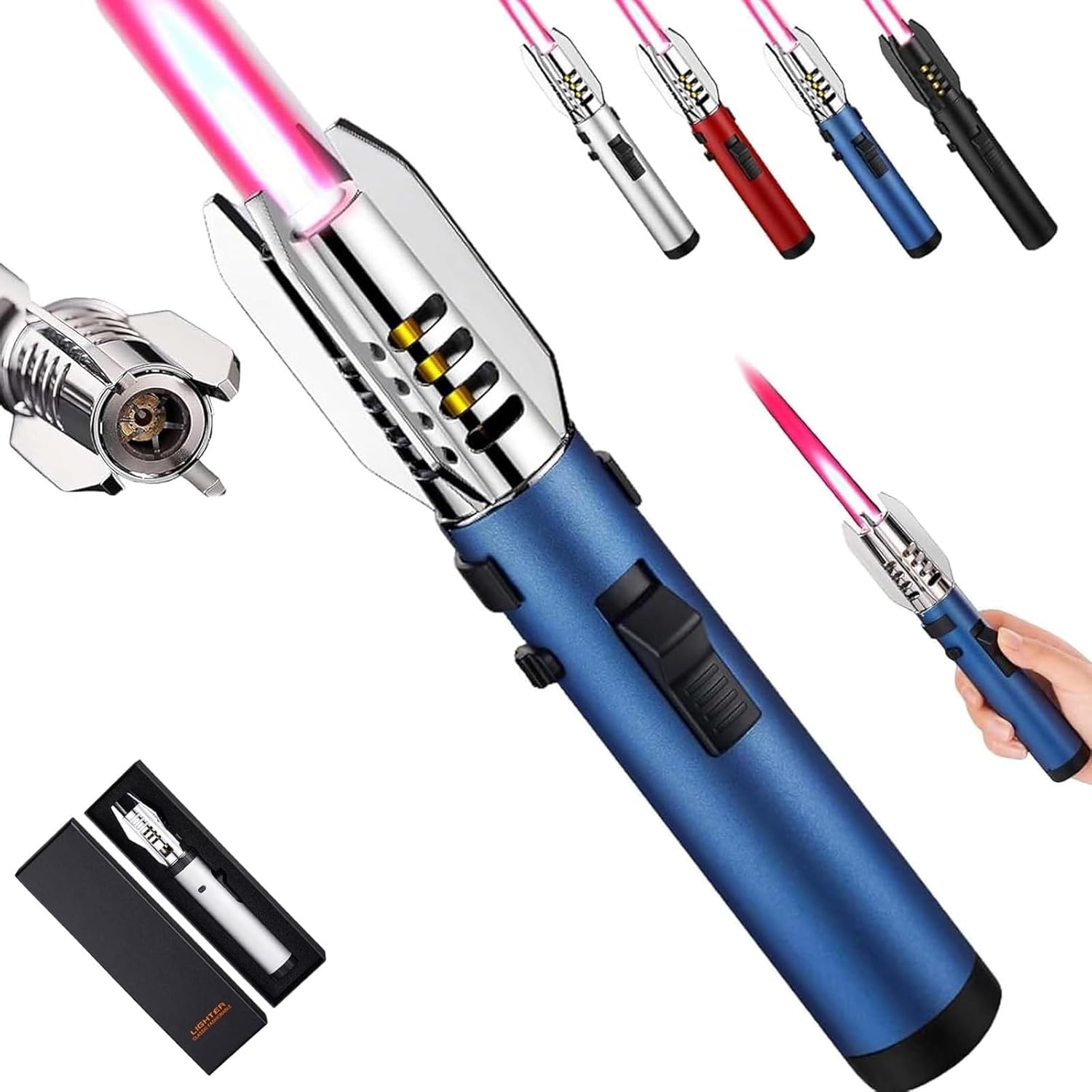 Lux Blaze Lighter, Luxblaze Electric Lighter, Camping Outdoor Windproof ...
