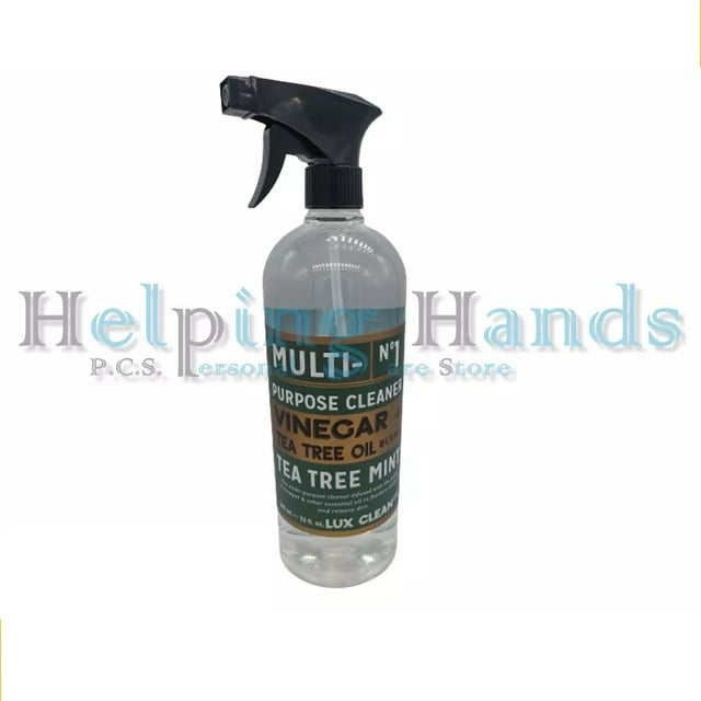 Lux Clean Vinegar & Tea Tree Mint No 1 Multi Purpose Spray Cleaner 32 ...