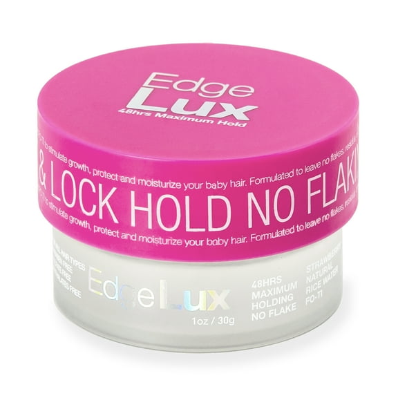 BASK AND LATHER Edge Control Hair Gel, Strong Hold, Thick Edges, Non ...