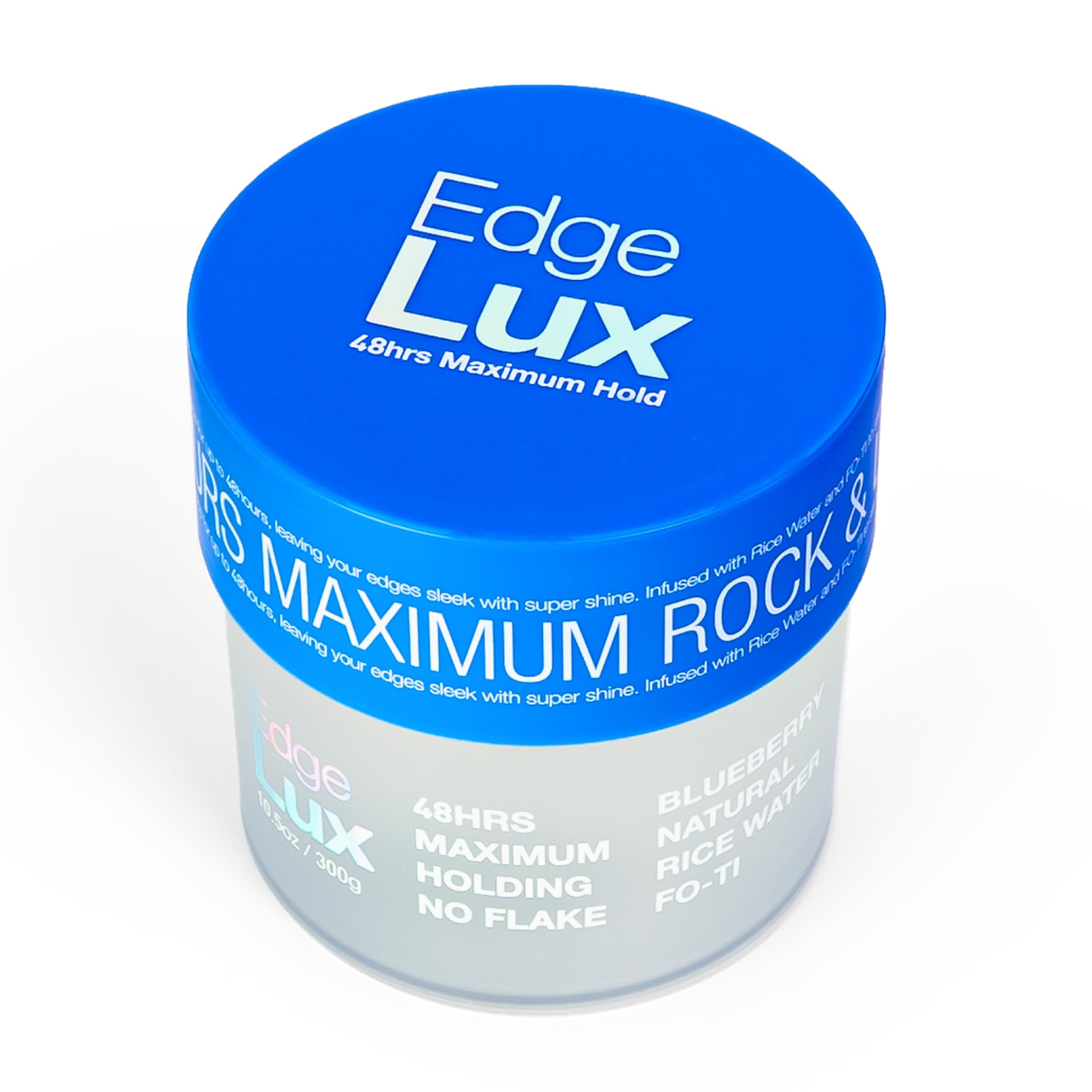 Lux Collection - Edge Lux Edge Control Wax 48 Hour Maximum Hold No Flaking Natural Ingredients ...