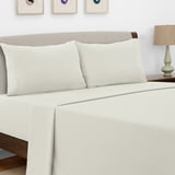 Lux Decor Collection 4-Piece Full Size Bed Sheet Set - High GSM Brushed ...
