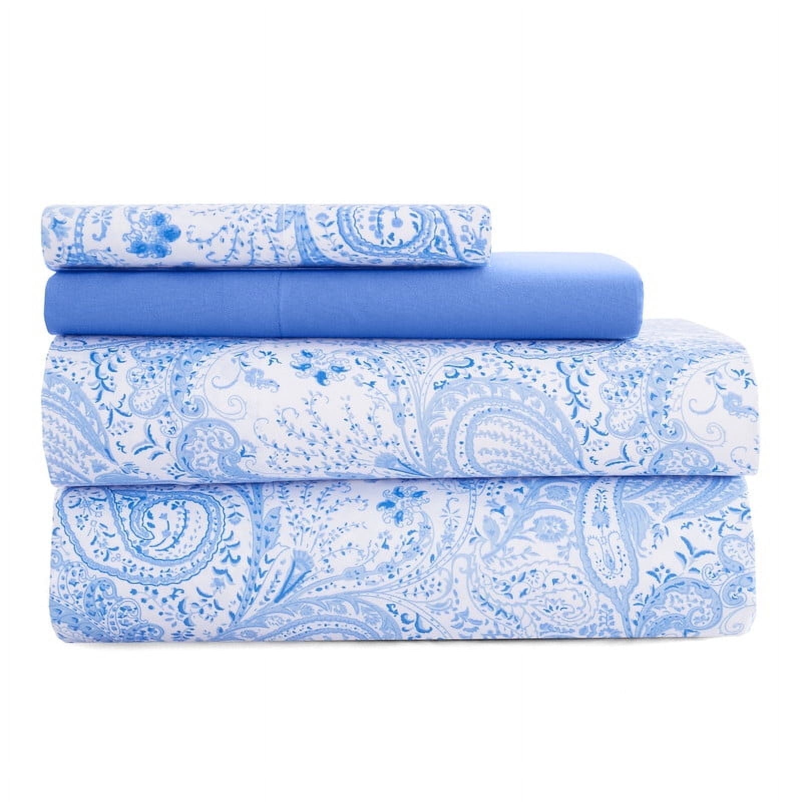 Lux Decor Collection 4 Piece Twin XL Bed Sheets Deep Pocket Microfiber ...