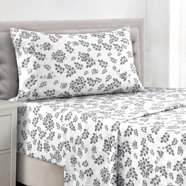 Lux Decor Collection Microfiber King Size Bed Sheets Set, 6 Piece ...